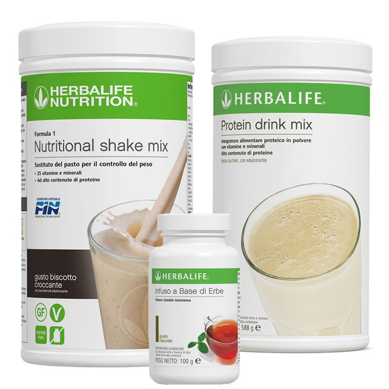 Kit Formula 1 + Protein Drink Mix + Infuso alle Erbe - Dimagrire in Salute